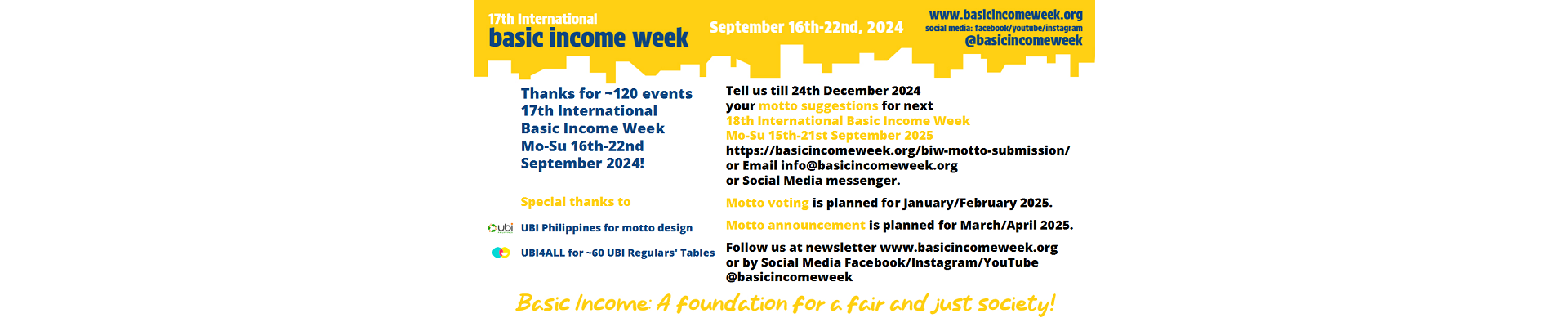 International Basic Income Week